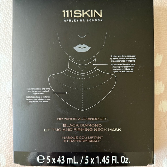 111 SKIN Harley st. London | Skincare | 11 Skin Black Diamond Lifting And Firming Neck Mask ...